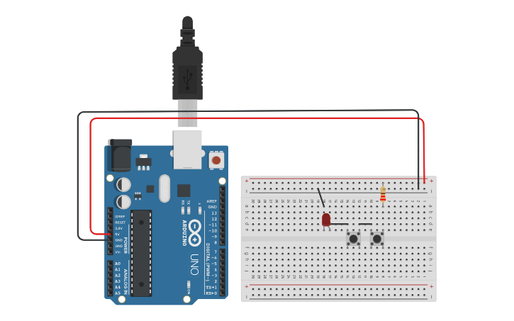 Circuit design 1.3 | Tinkercad