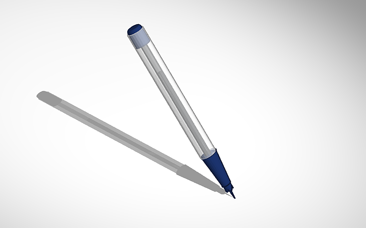 3D design Powerful PEN - Tinkercad