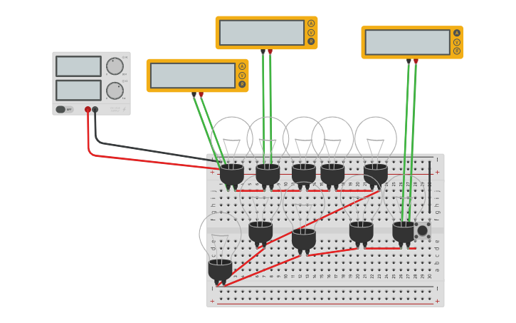 Circuit design PC1 - Tinkercad