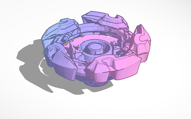 3D design Beyblade - Tinkercad