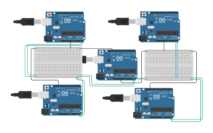 Circuit design I2C Assignment Task 1 | Tinkercad