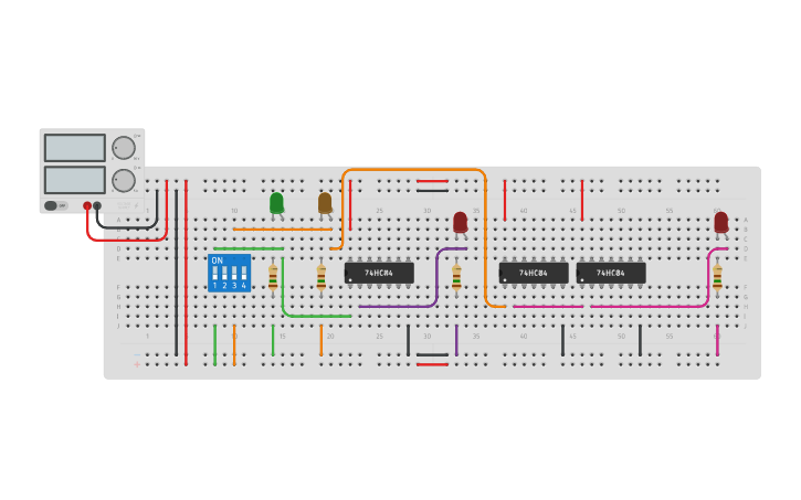 Circuit design SD NOT BUFFER | Tinkercad