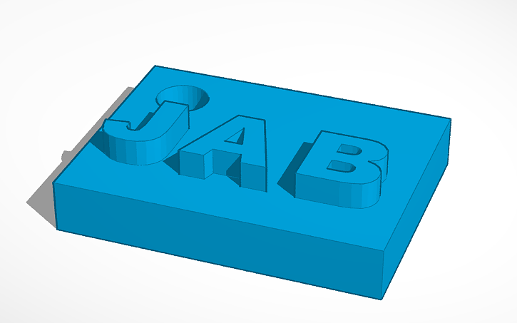 3D design Keychain | Tinkercad