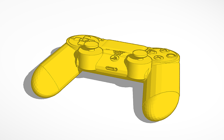 3D design PS4 Controller - Tinkercad