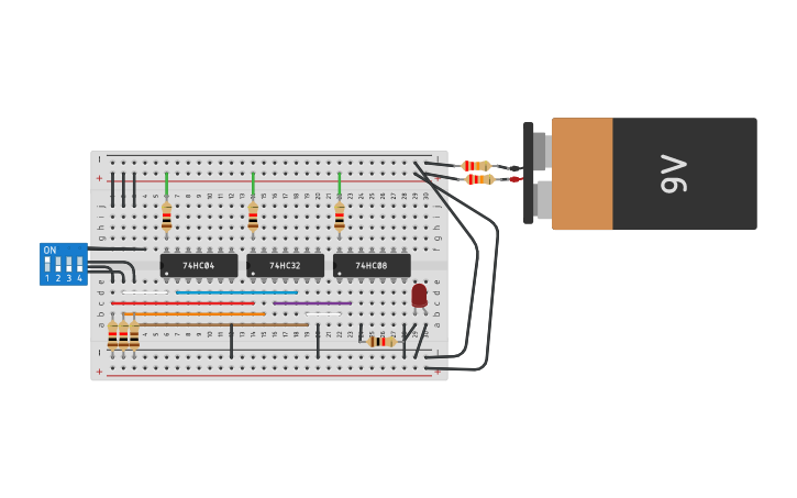 Circuit Design Led Tinkercad