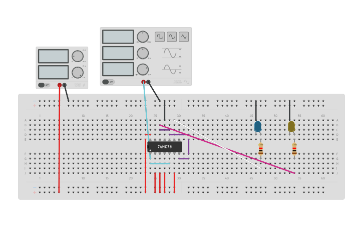 Circuit design Syn Up Counter | Tinkercad