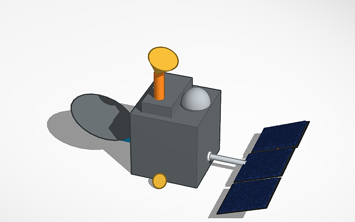 3D design Space craft - Tinkercad