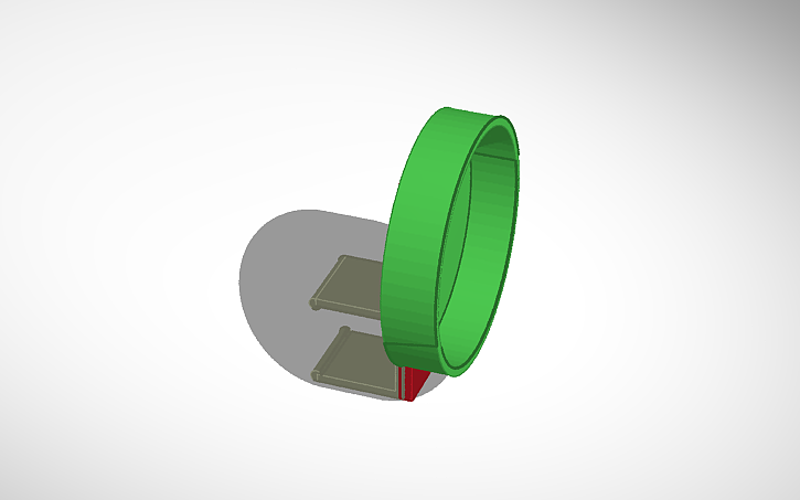 3D design dial gauge holder - Tinkercad