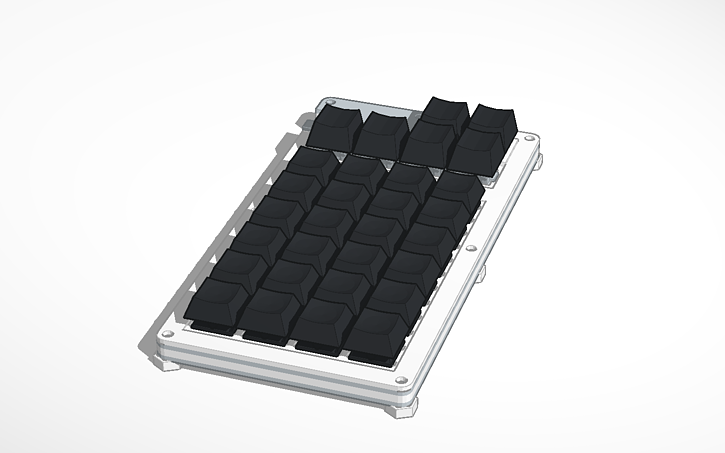 3D design Keypad Render | Tinkercad