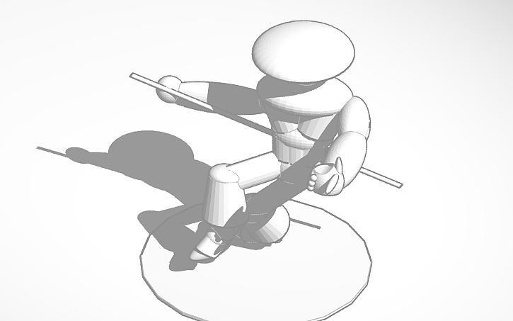 3D design Action figure design | Tinkercad