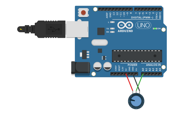 Circuit Design Activity 9 Arduino Potentiometer Tinkercad