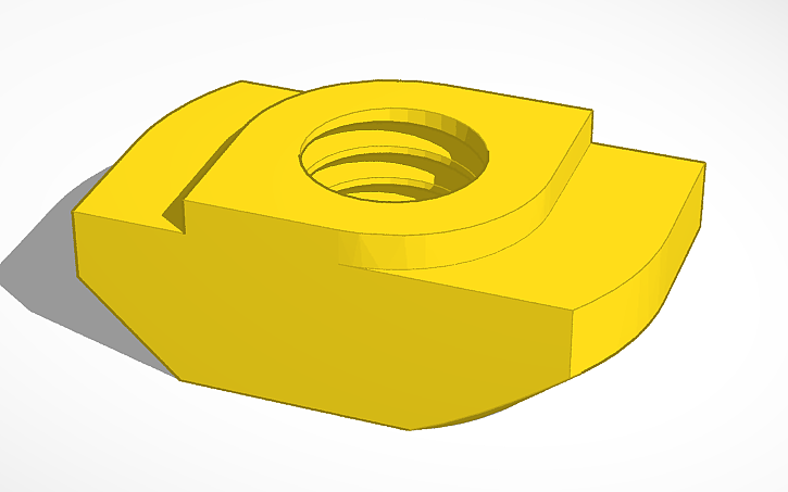 3D design M4_T_Nut | Tinkercad