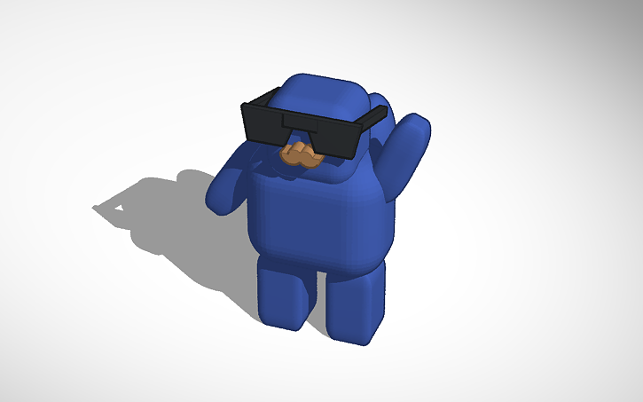 3D design man man - Tinkercad