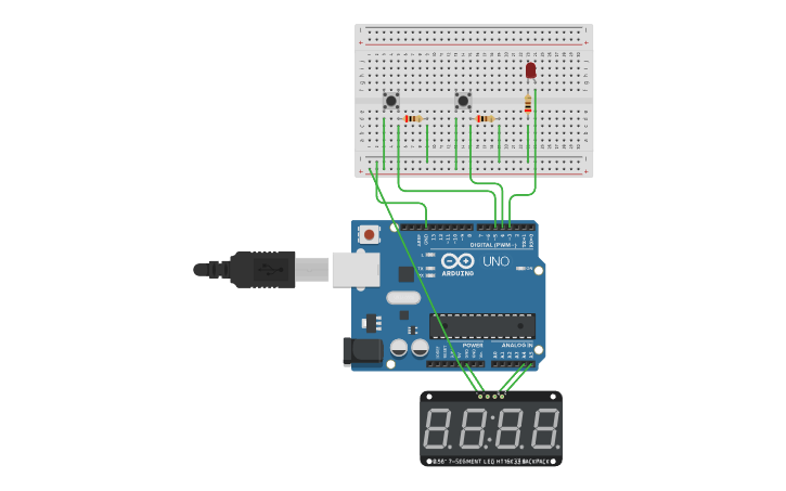 Circuit Design Timer Tinkercad