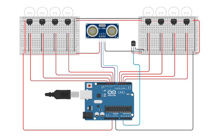 Circuit design Projeto Final (Sensor Ultrassônico + Temperatura ... Circuit design Projeto Final (Sensor Ultrassônico + Temperatura ...