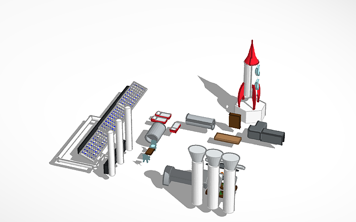 3D design Base Space - Maker Project | Tinkercad