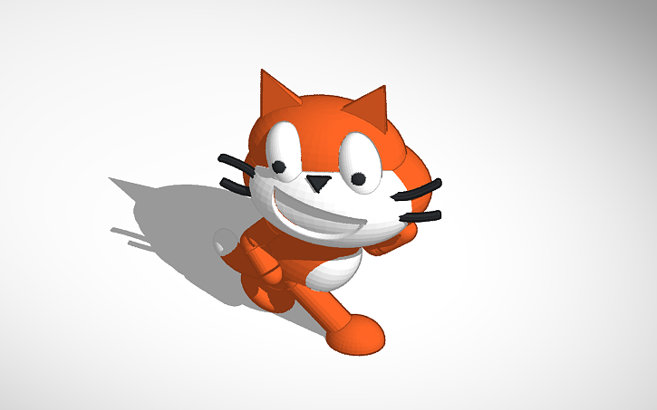 3D design SCRATCH_CAT - Tinkercad