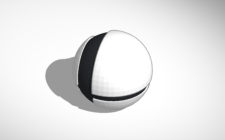 3D design Smash Bros 3D Smash Ball - Tinkercad