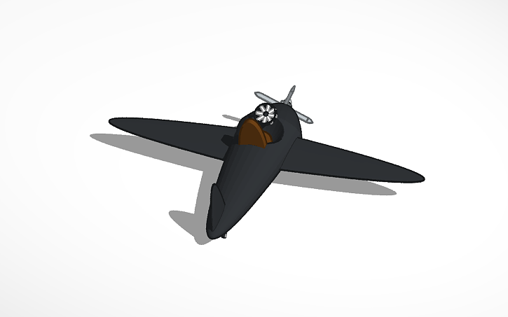 3D design plane | Tinkercad