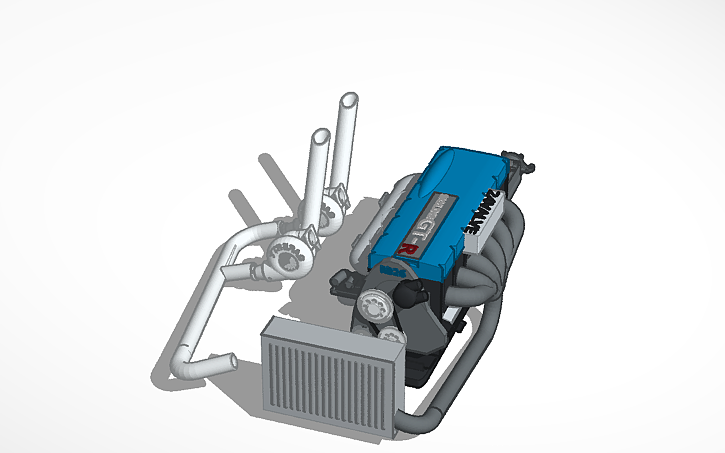 3D design 2jz - Tinkercad