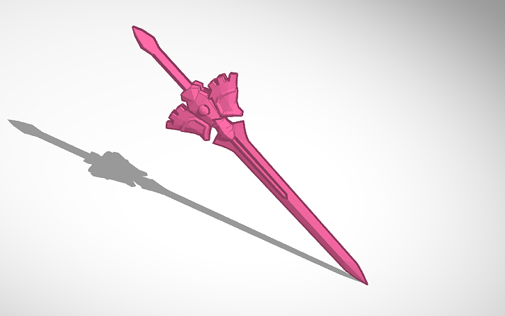 3d Design Fire Emblem Binding Blade Sword Of Seals Tinkercad