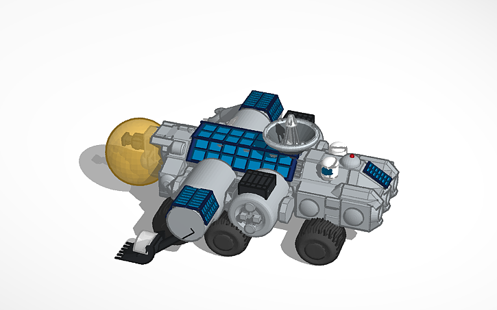 3D design Robot 2 - Tinkercad