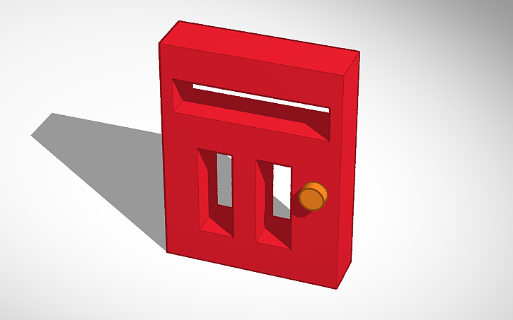 3D design Door - Tinkercad