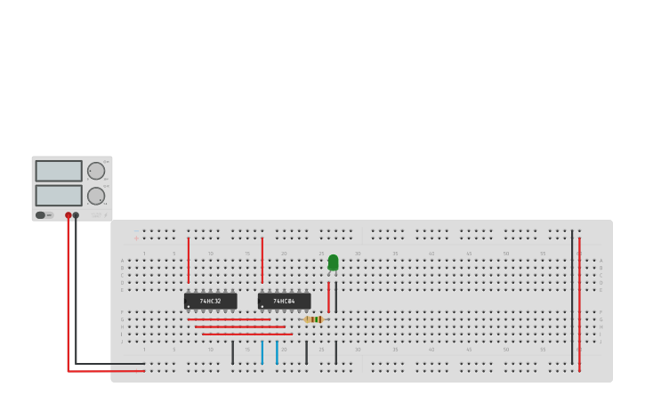Circuit design Experiment 3 Figure 6 BLANCO | Tinkercad