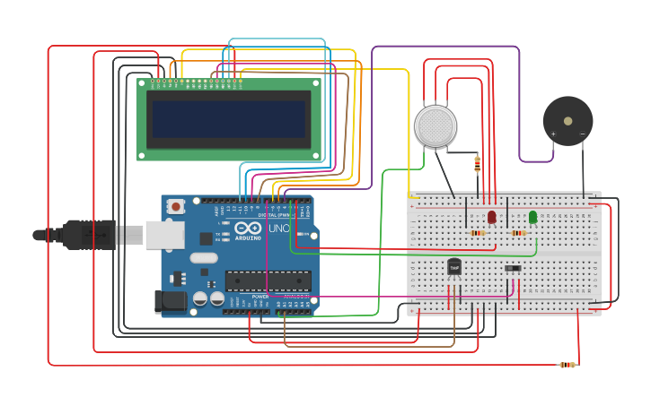 Circuit design PROJECT - Tinkercad