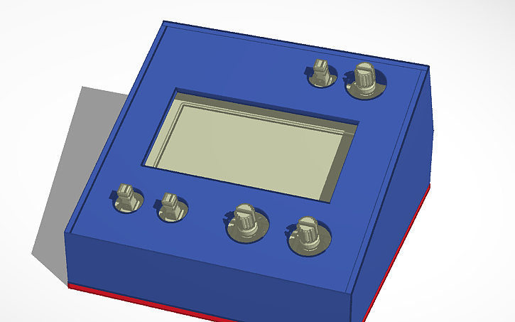 3D design Norns enclosure v1.4 - Tinkercad