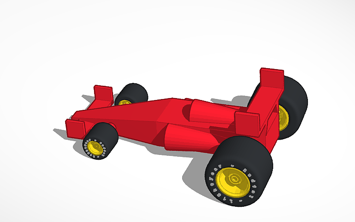 3D design Preetham HW Formula Race Car | Tinkercad