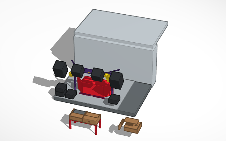 3D design Highline Stage | Tinkercad