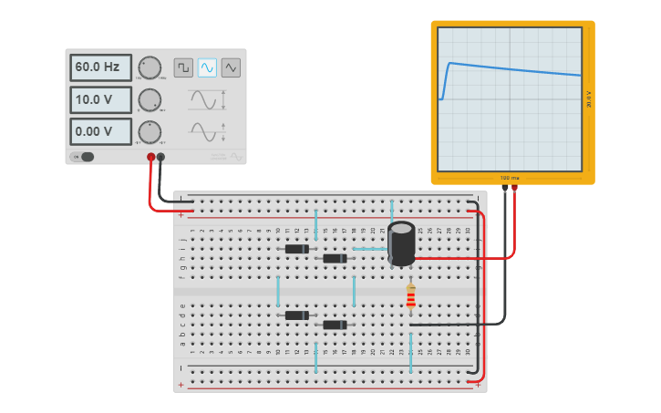 Circuit design LAB 12 - Circuito 5 | Tinkercad