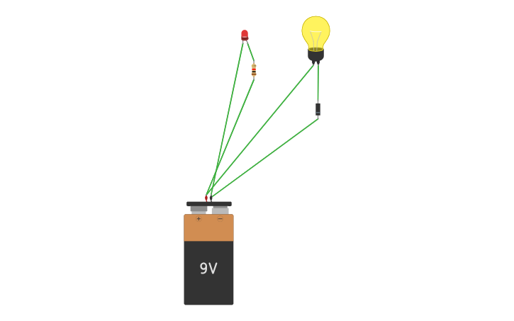 Circuit Design Intro Diode Tinkercad