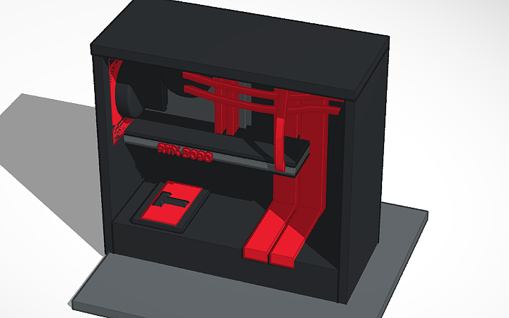 3D design Gaming pc - Tinkercad