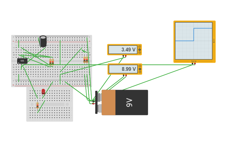 Circuit Design 555 Timer Example Tinkercad