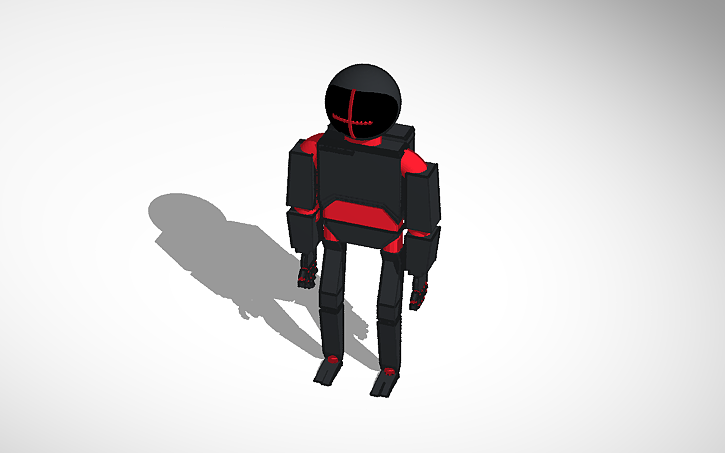 3D design Weaponized Astrobot - Tinkercad