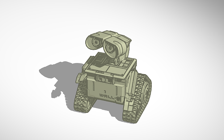 3D design Wall-E | Tinkercad