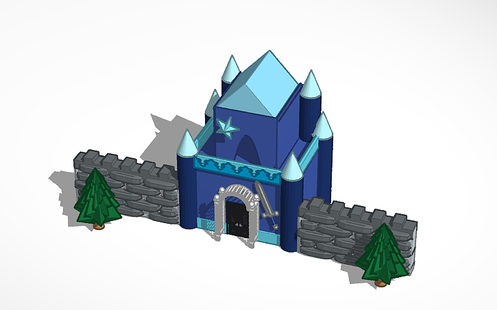 3D design bluey - Tinkercad