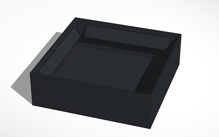 3d Design Storage Box Lid Tinkercad