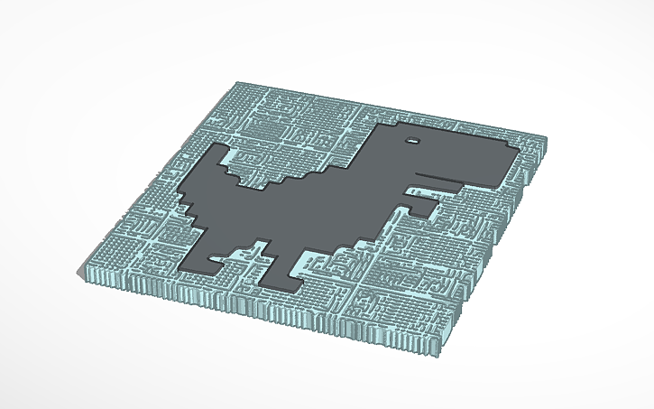 3D design Ngor Alwir Stencil - Tinkercad