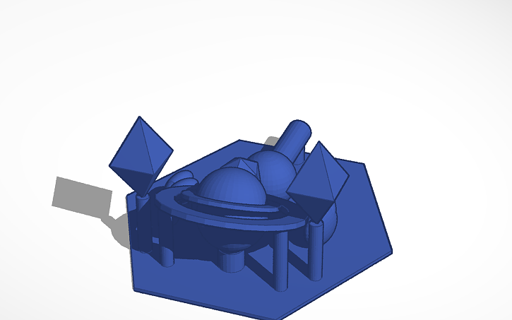 3D design Planet X (The Wizard Planet) | Tinkercad