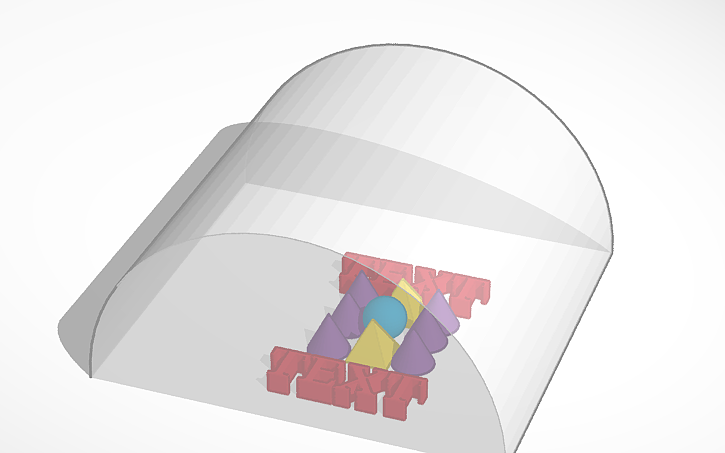 3D design dome | Tinkercad