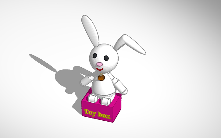 3D design 토끼 인형^^(A rabbit doll.^^) - Tinkercad