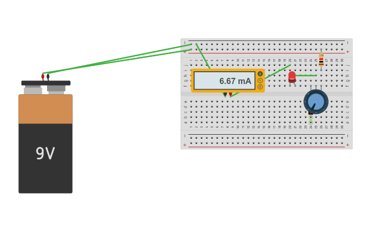 Circuit design PRUEBA 3 - Tinkercad