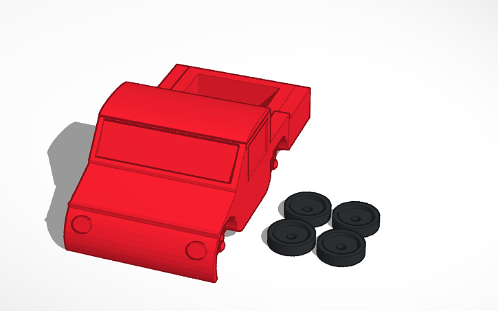 3D design Truck - Tinkercad