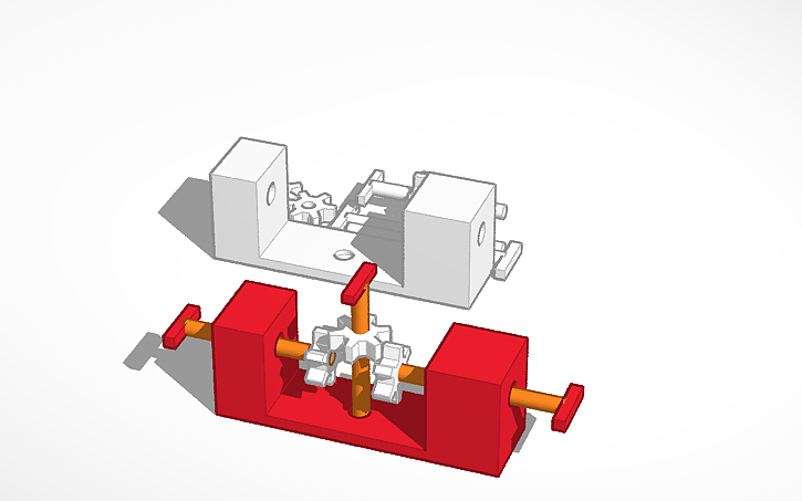 3D design gear box - Tinkercad