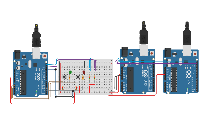 Circuit Design I2c Tinkercad