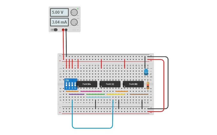Circuit Design Function Using Pos Tinkercad