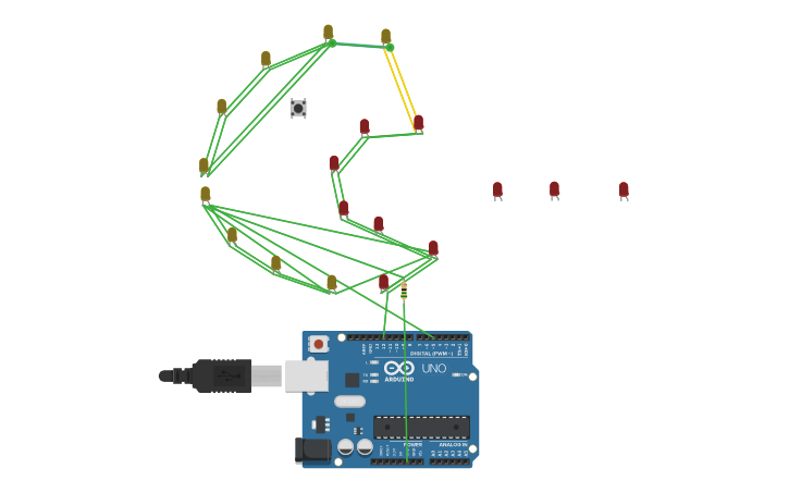 Circuit design pac man - Tinkercad
